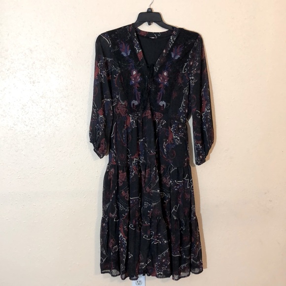 Reba | Dresses | Reba Womens Dress With Embroidered Front | Poshmark